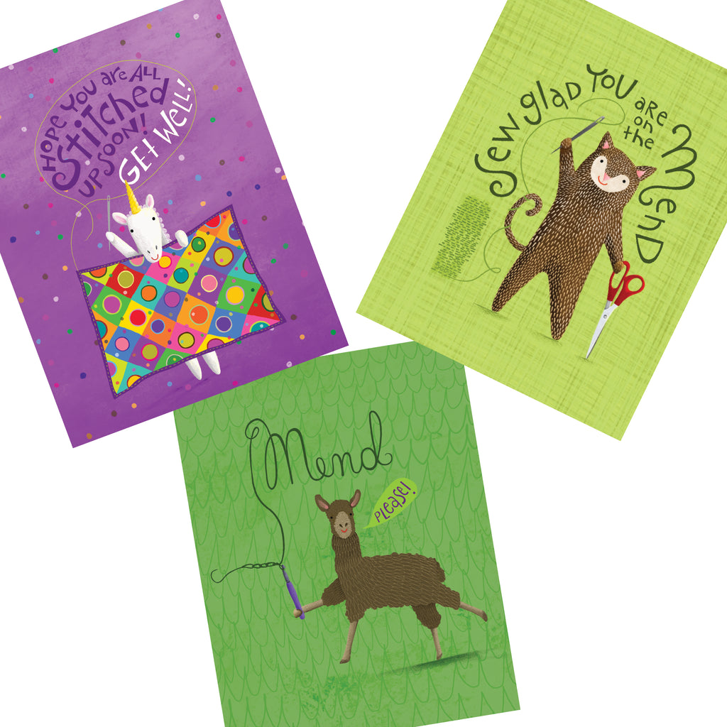 Notecard Bundle-Get Well – Fish Museum and Circus