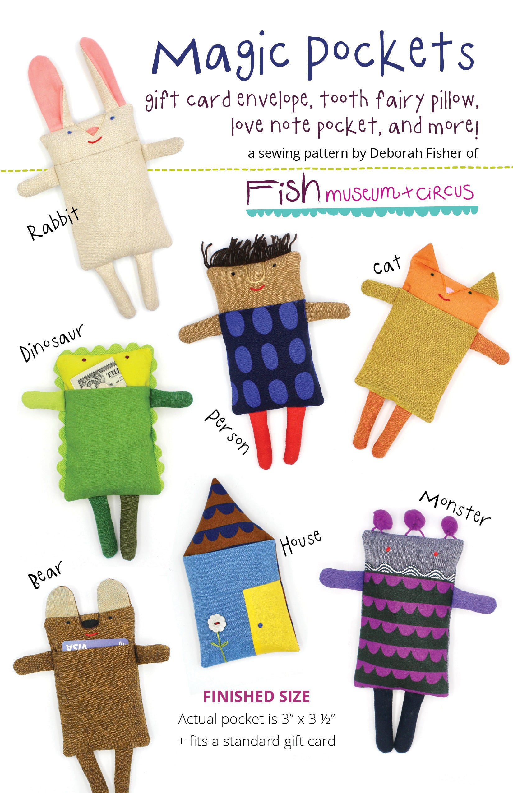 PDF Pattern: Magic Pockets – Fish Museum and Circus